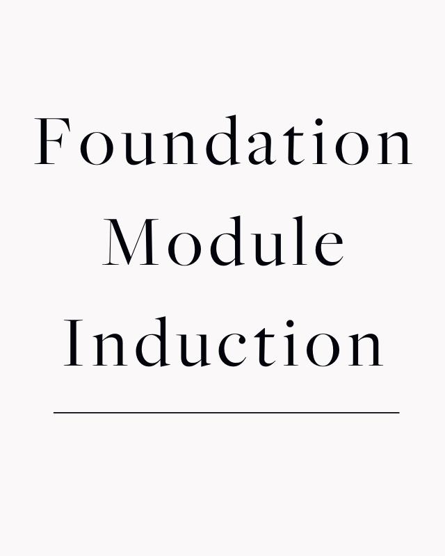 Foundation Module Induction - The Sourdough School